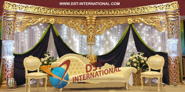 Indian Wedding Ceremony Stage Decoration