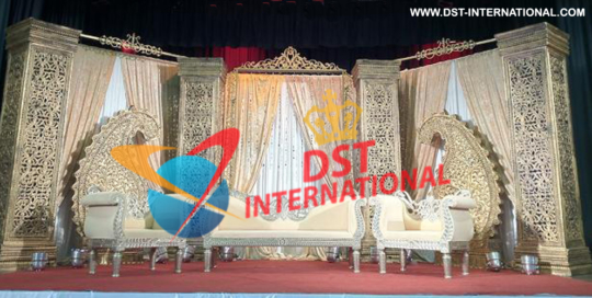 Square Pillars Stage - Wedding Stages